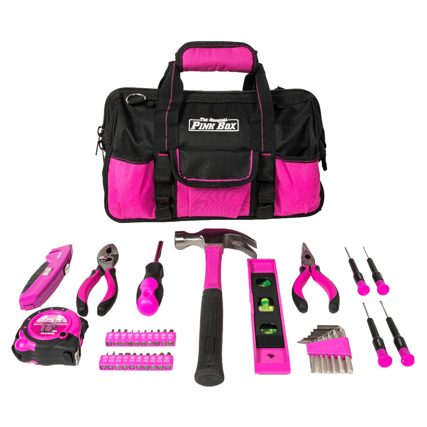 40-Piece Pink Household Tool Set | The Original Pink Box